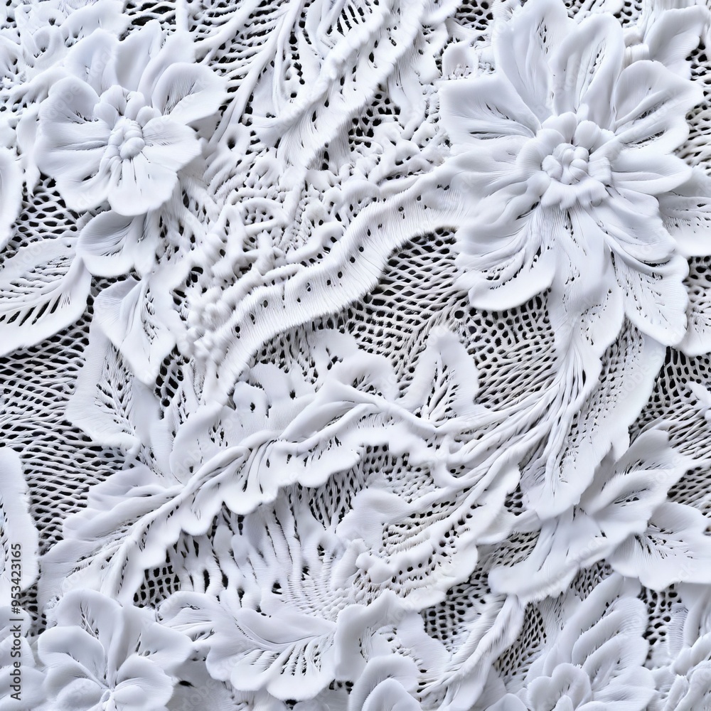 leavers lace a type of lace made using the leavers machine produ Stock ...