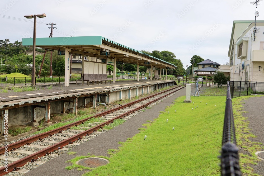 September 1, 2024, Higashimatsushima, Miyagi Prefecture, Japan.View of ...