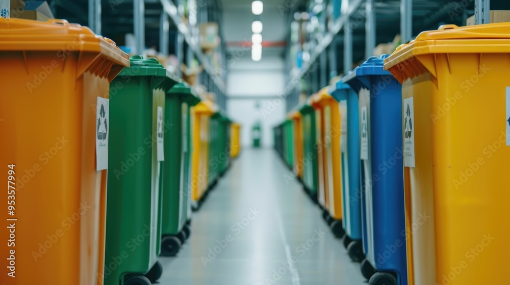 Automated smart waste management systems featuring interconnected waste ...