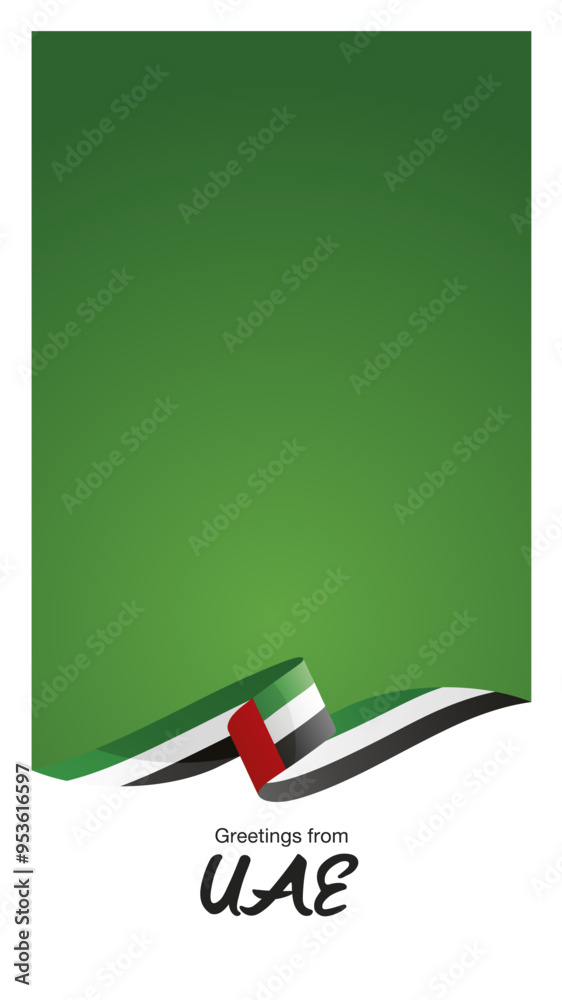 Greetings from UAE Editable Instagram template for Stories and Reels ...