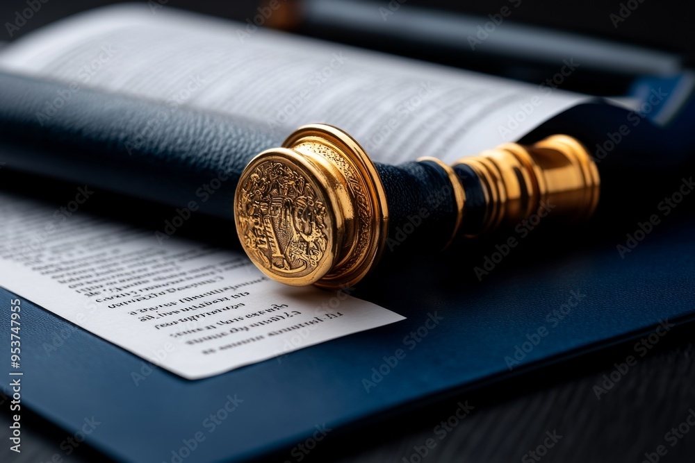 Covenant symbolized by a seal and a scroll in a historical context ...