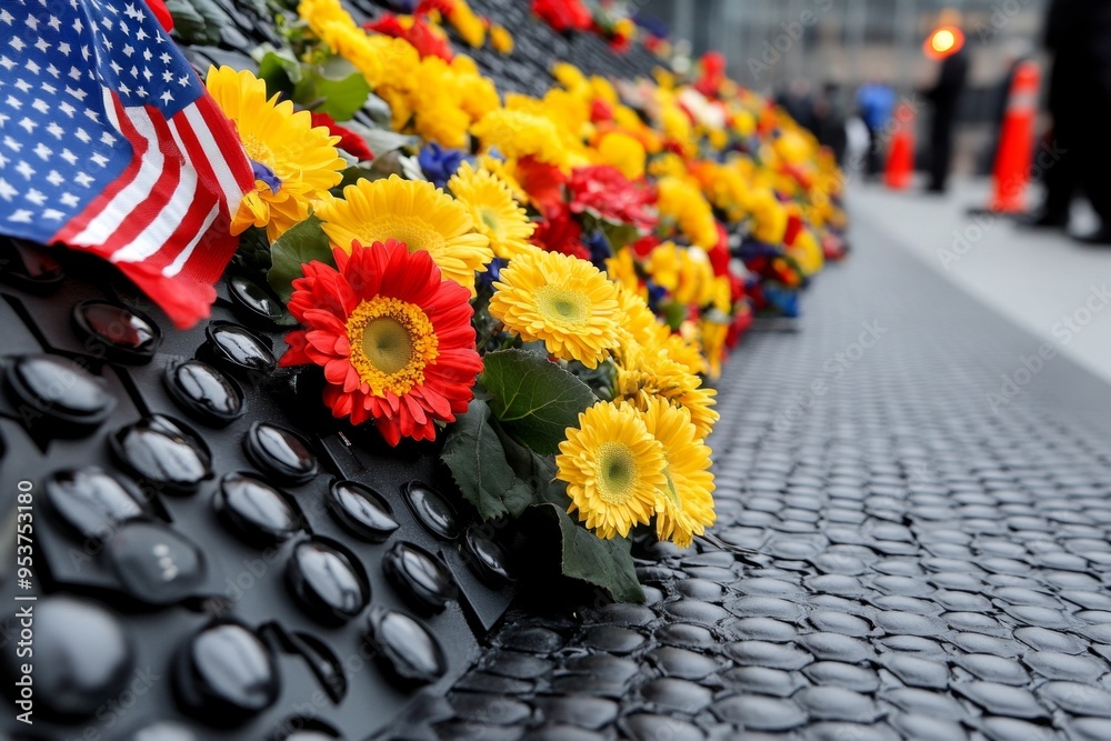 Ilustração do Stock: Air Force birthday tribute wall with names and ...