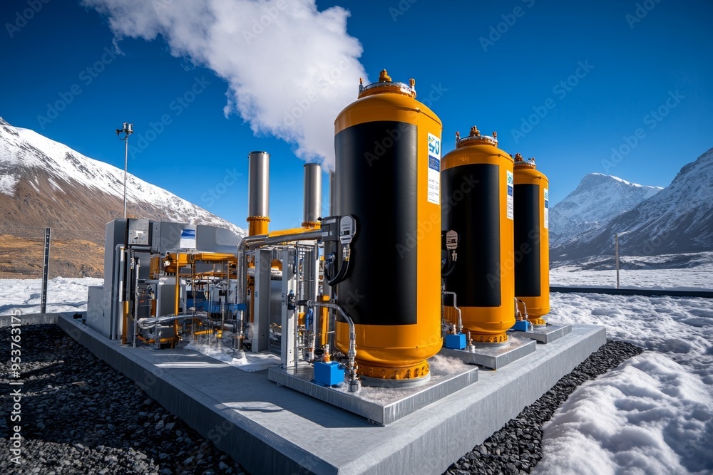 Geothermal energy plant operation and maintenance are captured in a ...
