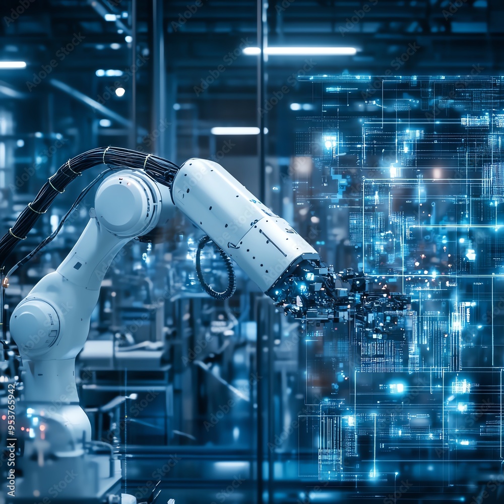 48. An AI-powered predictive maintenance system in a high-tech ...