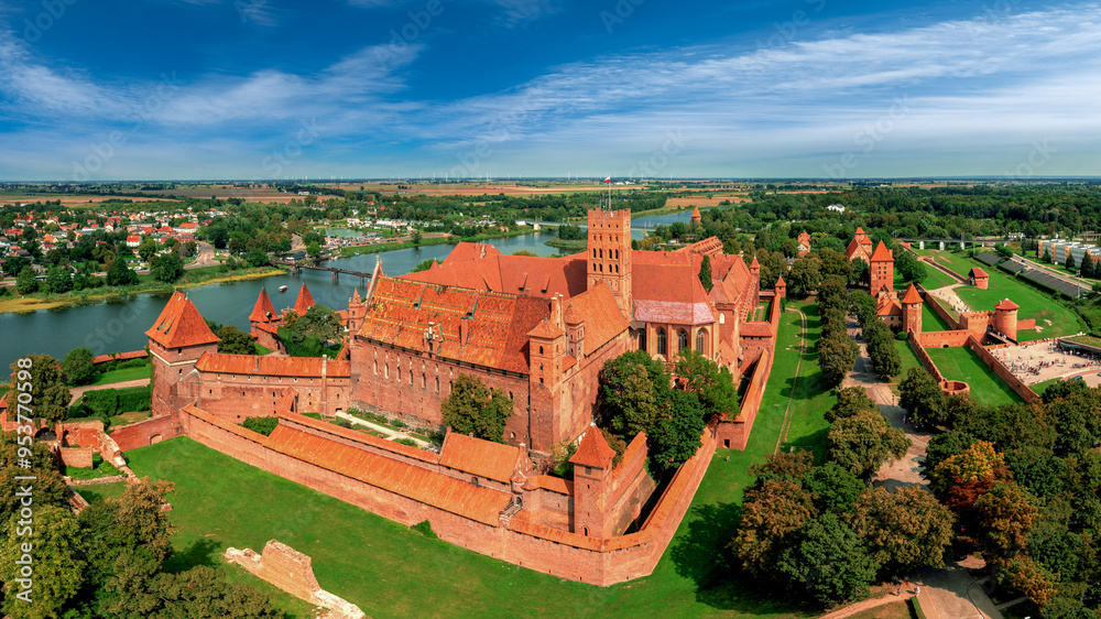 Malbork Castle. In the years 1309–1457 it was the seat of the Grand ...