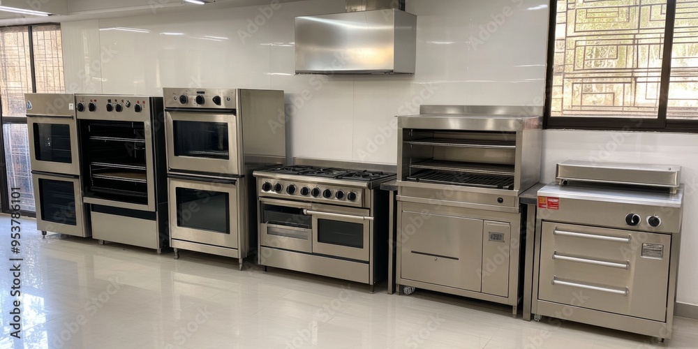 Professional Bakery Kitchen: Artisanal Bread-Making Process with Modern ...