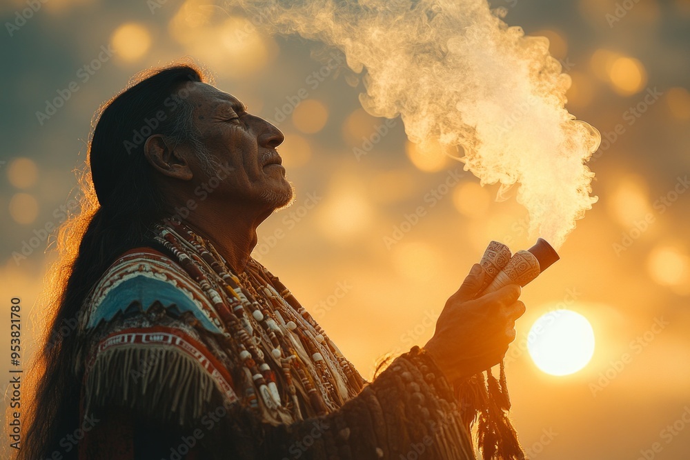 Sacred Pipe Calumet Spiritual Ceremony Native American Spirituality ...