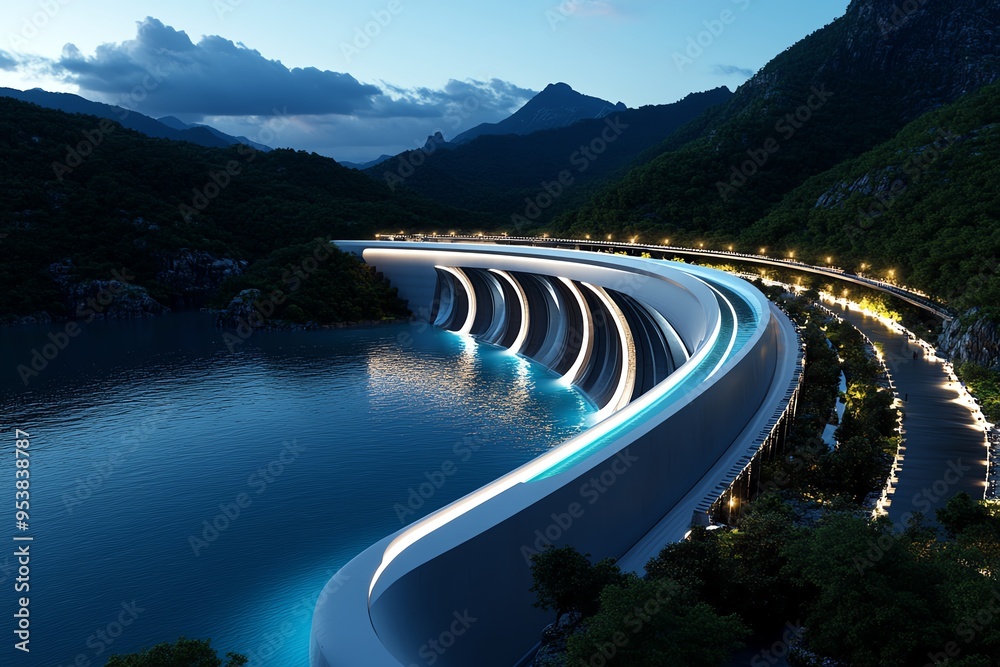 Hydropower innovation and structural design are highlighted in a ...