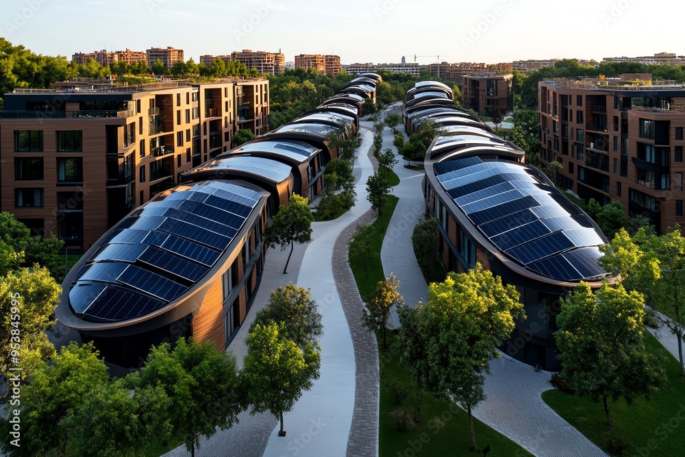 Renewable energy, urban planning, solar cities integrate renewable ...