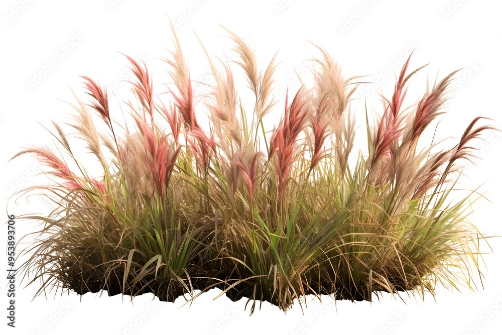 Imperata Cylindrica Rubra (Japanese Blood Grass, Red Baron) field set ...