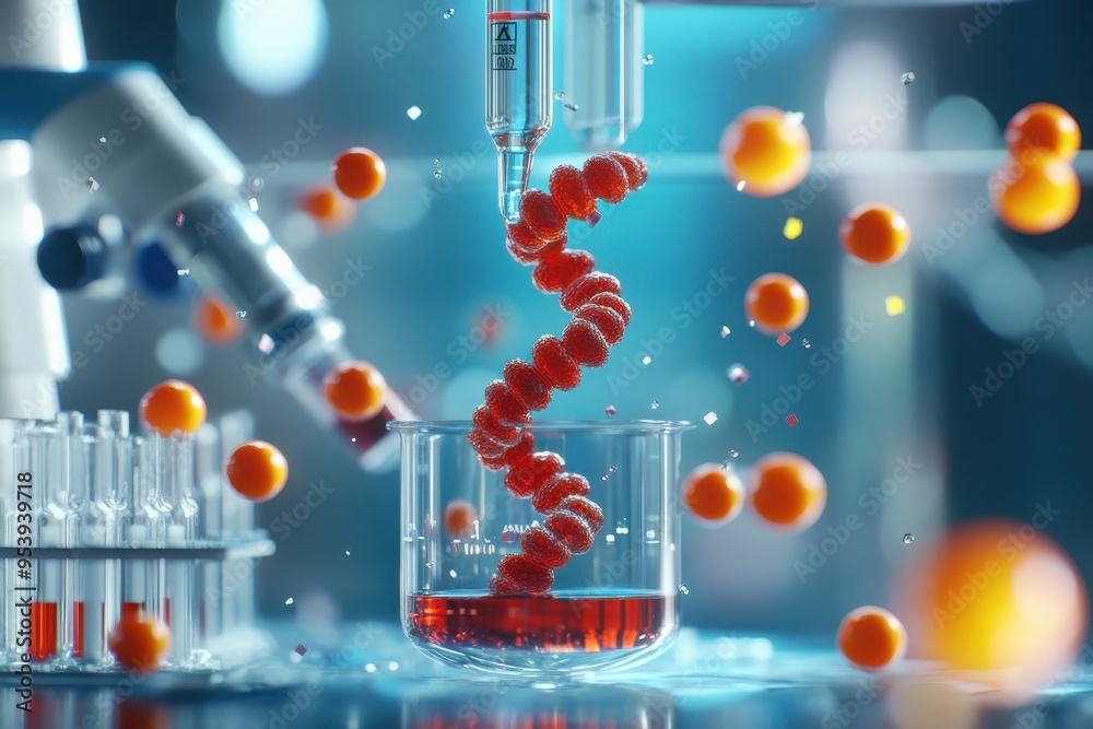 Cutting-Edge Gene Analysis: PCR and Genetic Testing in Lab, DNA ...