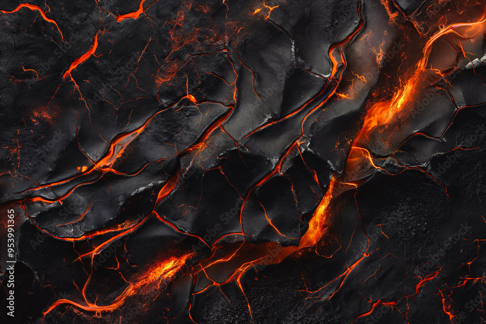 Lava texture fire background rock volcano magma molten hell hot flow ...