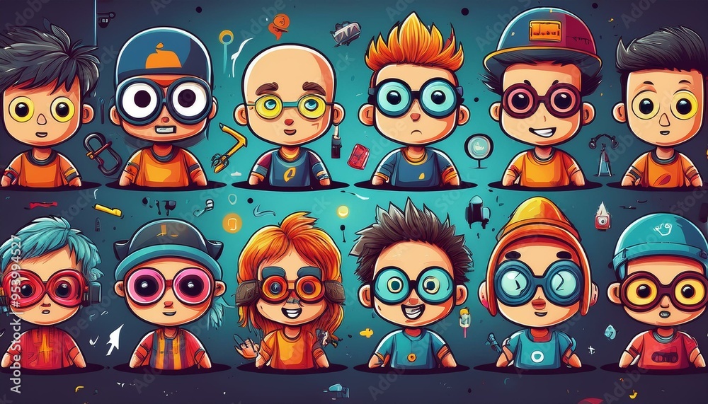 Meme Masters- Cartoon characters who represent different internet memes ...