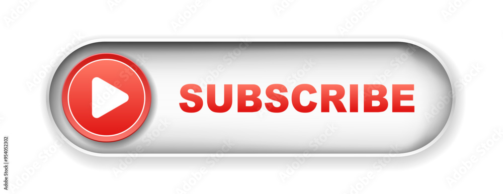 Youtube subscribe button with like icon and notification bell alarm ...
