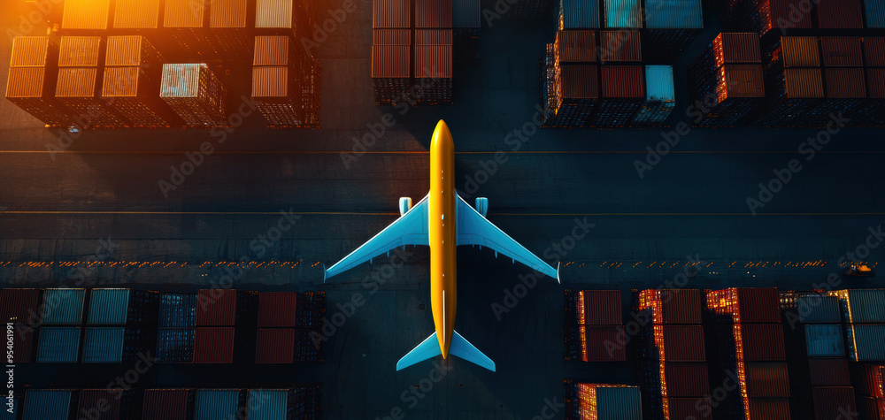 Fleet management in aerial logistics, visualizing how a fleet of ...