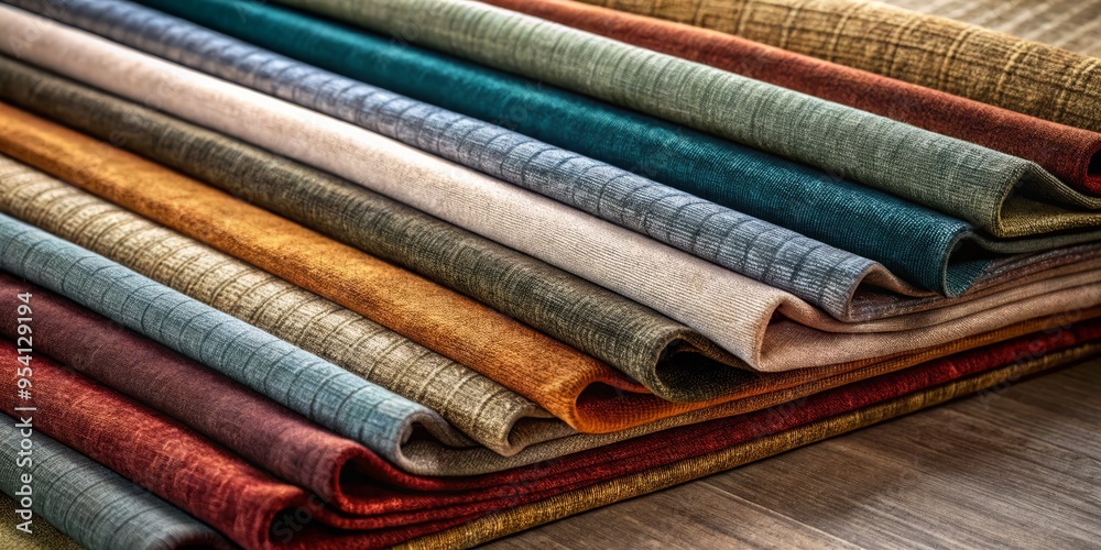 Highly realistic fabric textures and materials, including velvet, linen ...