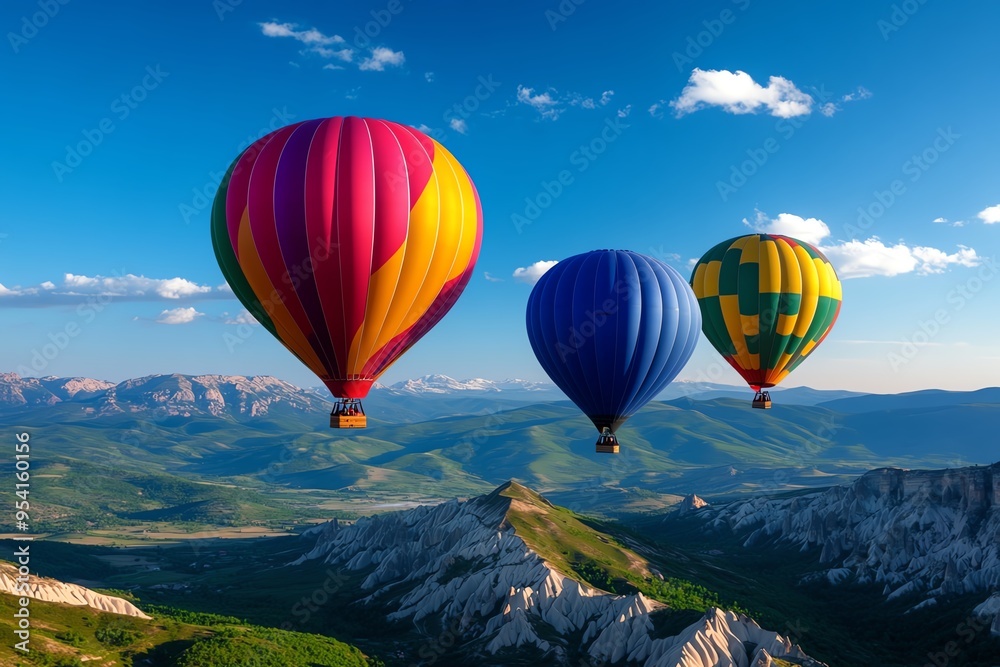 Balloon Hot Air Balloon, Skyward, and Festival visualized in a ...