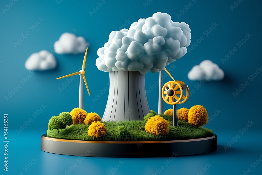 Energy Illustration Nuclear, Energy Harvesting, and Innovation ...