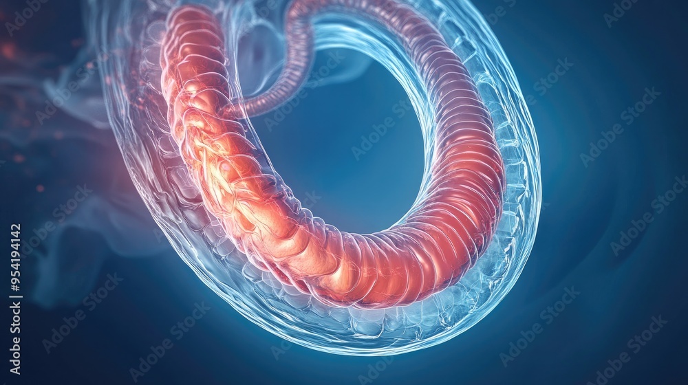 Diagram of esophageal sphincters, focusing on their role in controlling ...