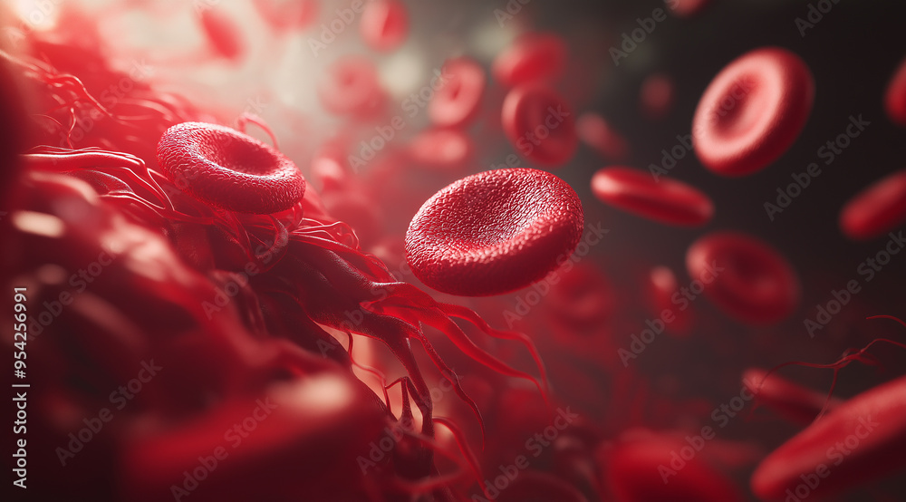 Microscopic View of Human Blood Vessels: Artery and Vein in Detail ...
