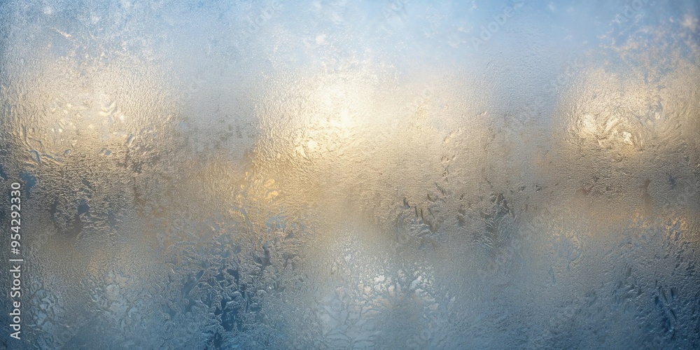 Frosted glass texture background resembling ice with a soft, elegant ...
