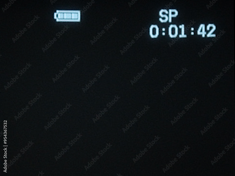 VHS TITLE STILL - jpg - VHS Texture Overlay for Retro Film Effect Stock ...