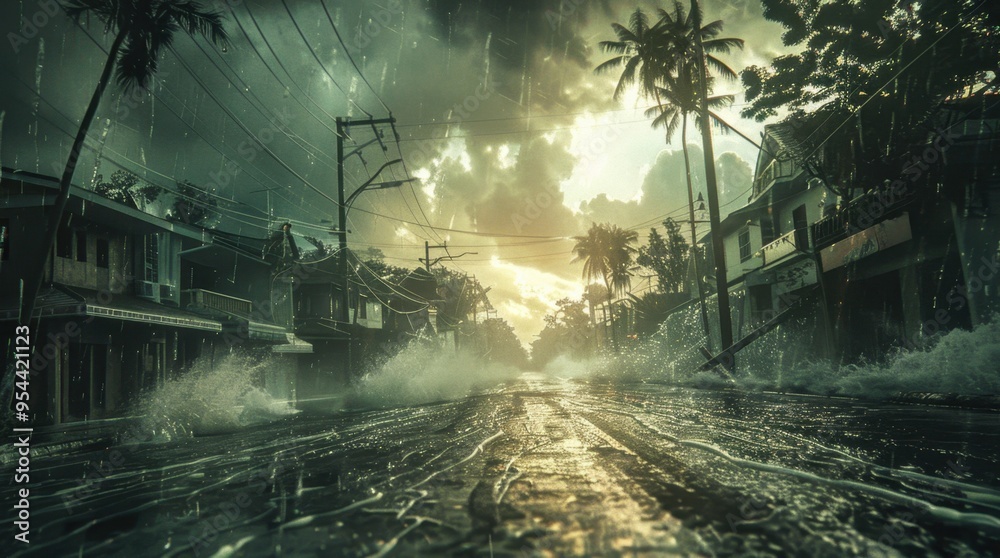 Typhoon: A strong tropical cyclone in the western Pacific or Indian ...