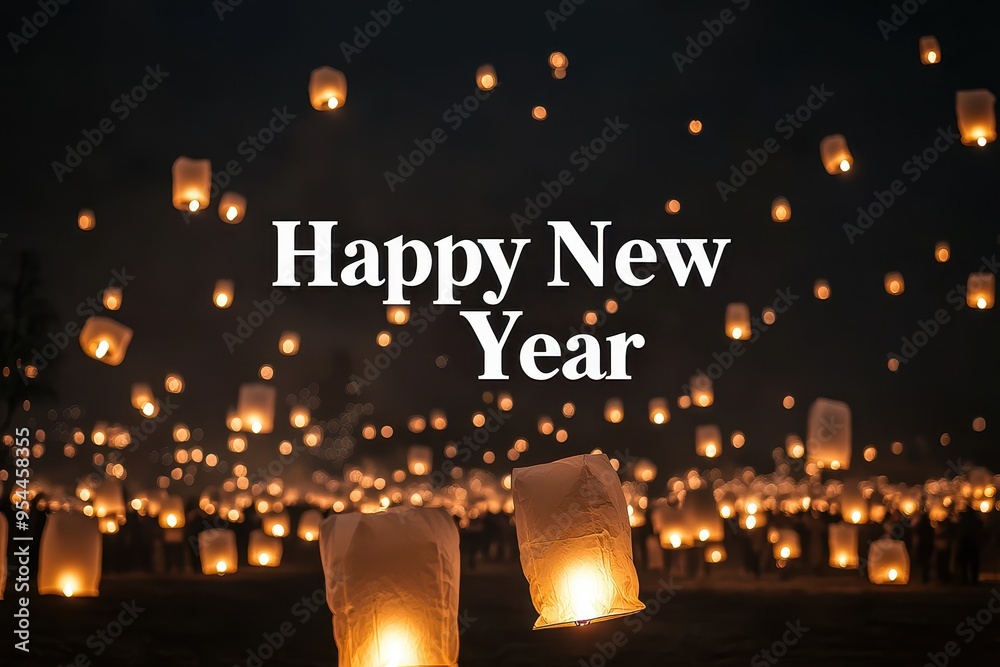 Lantern Festival Collage: Pictures of lanterns being released into the ...