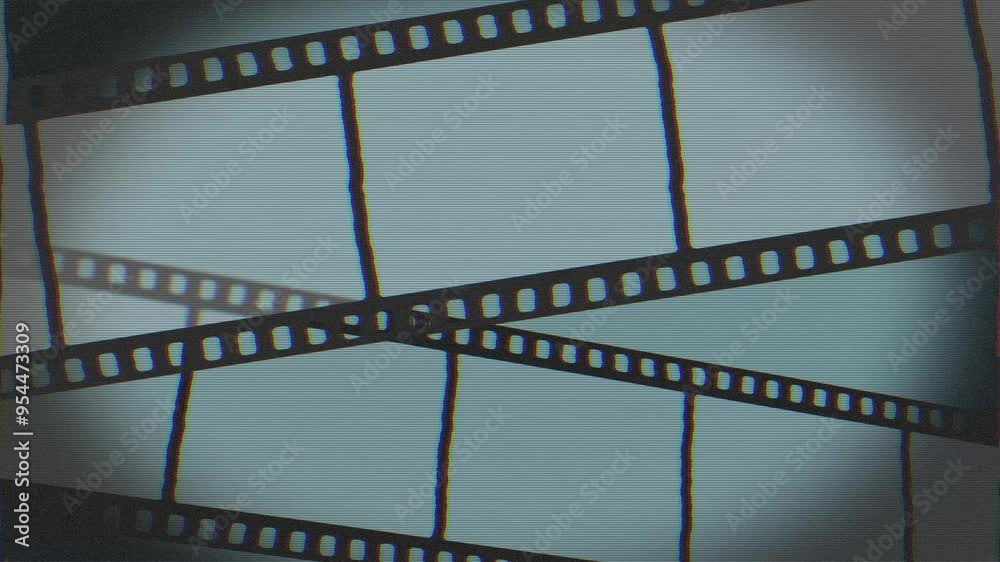3d Animation Film Classic Old School Roll Movie Reel Background ...