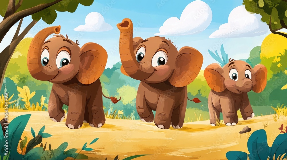 2D cartoon style counting game featuring quenepa designed as a ...