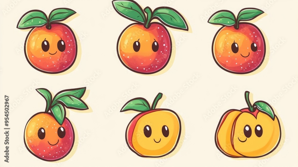 Fun educational game for children featuring cartoon fruit mango images ...