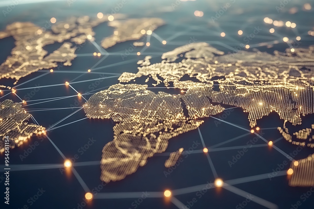 Global Network Connections: A Visual Representation of ...