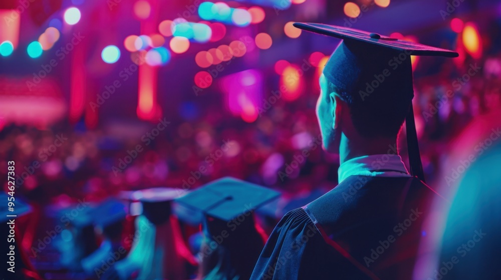 Graduation Ceremony: An elegant event in an auditorium where graduates ...