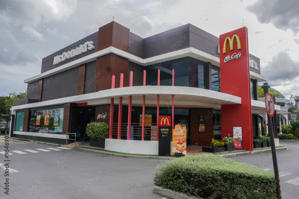 Bangkok, Thailand - September 2, 2024: McDonald's restaurant in Bangkok, Thailand. McDonald's is ...