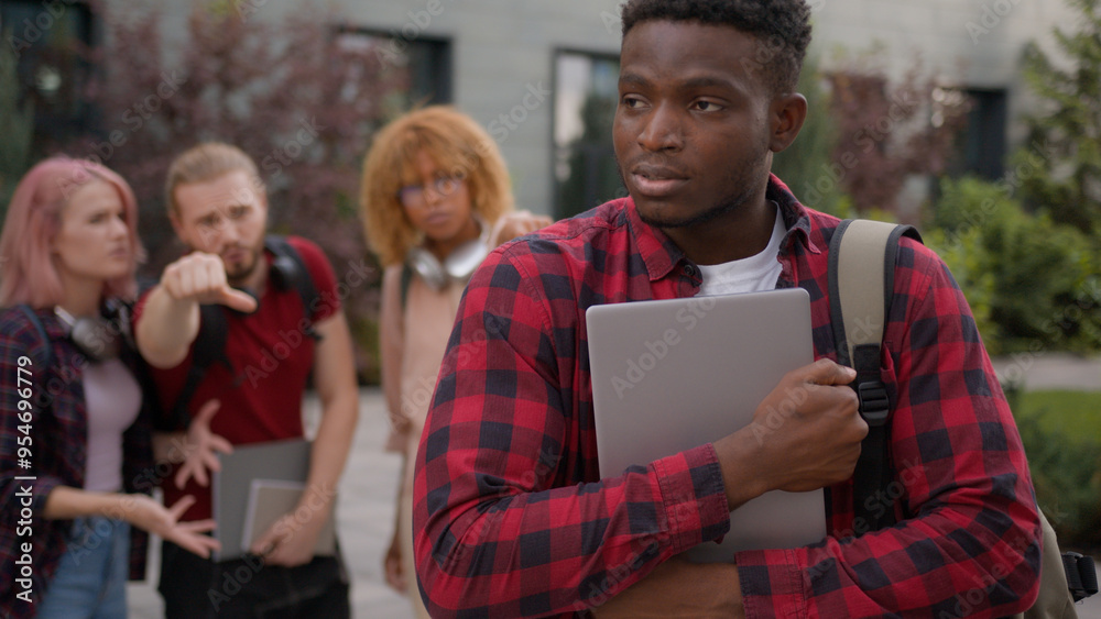 Students multiracial classmates mock humiliate bully mockery at college ...