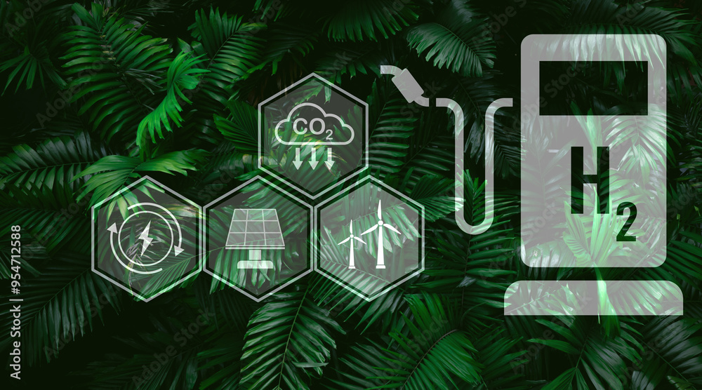 Green hydrogen energy generation using sustainable renewable resources ...