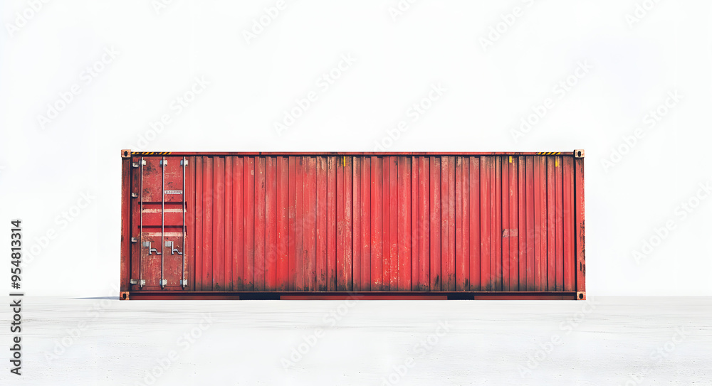 “Photorealistic and Hyperrealistic Image of a Shipping Container ...