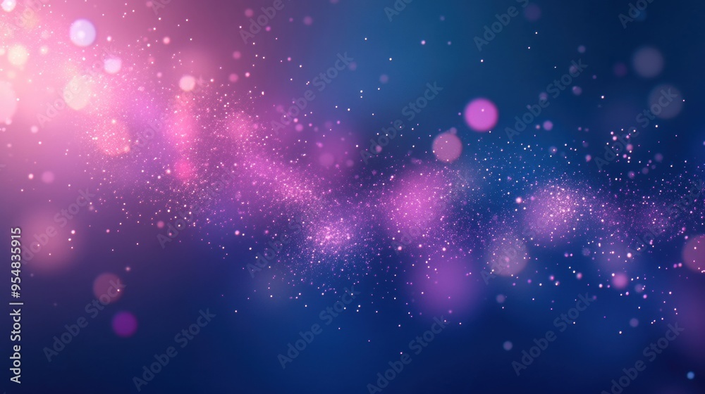 2D particle effect animation with vibrant, cascading sparkles and ...