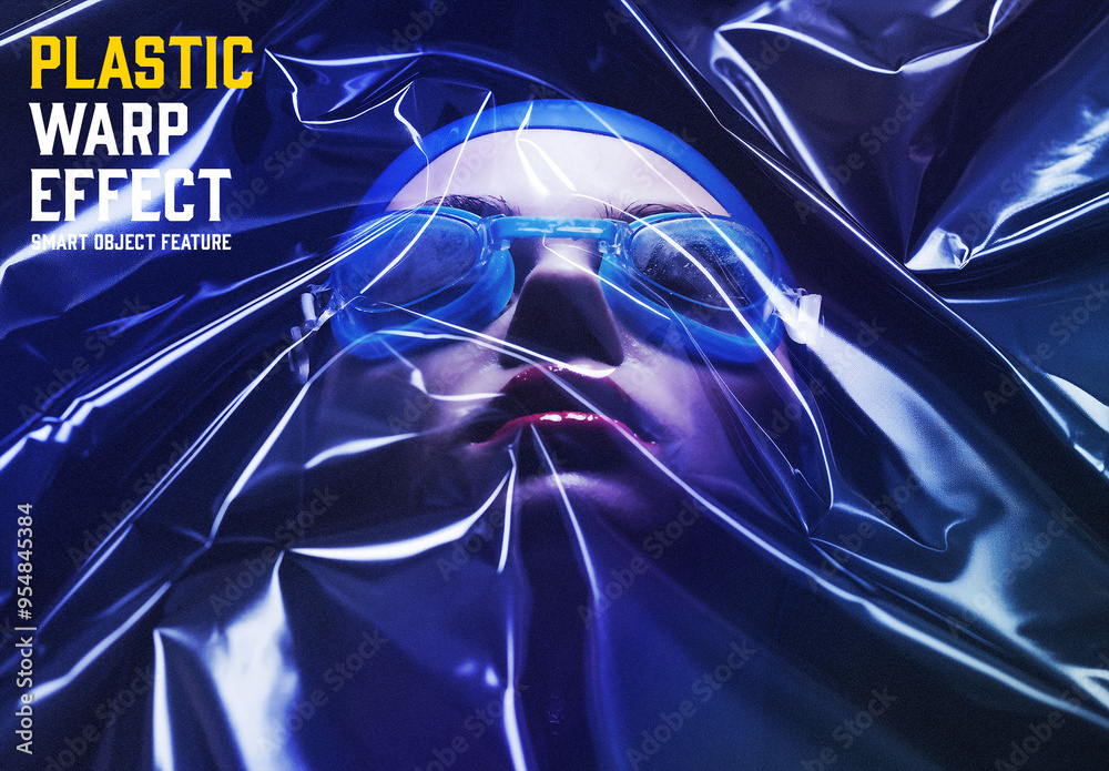 Plastic Warp Effect with Generative AI Stock Template | Adobe Stock