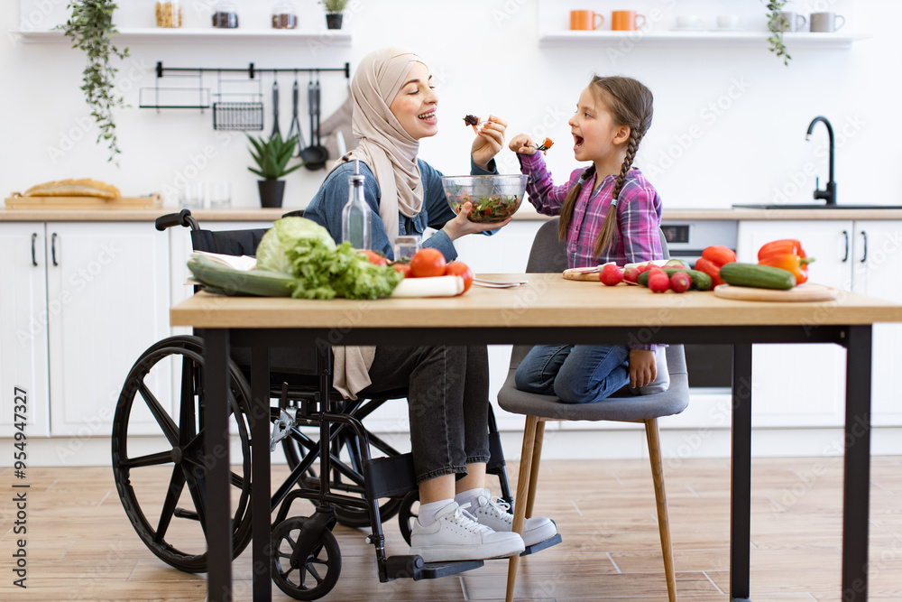 Joyful family bonding moment, healthy lifestyle, and living with ...