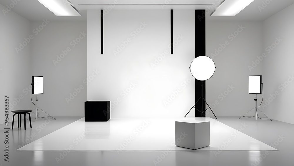 Achieve a sleek and modern aesthetic with this minimalist black and ...