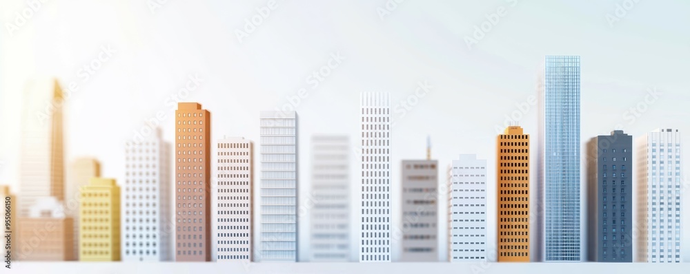 Skyscraper construction timeline, phases of building progression, 3D ...