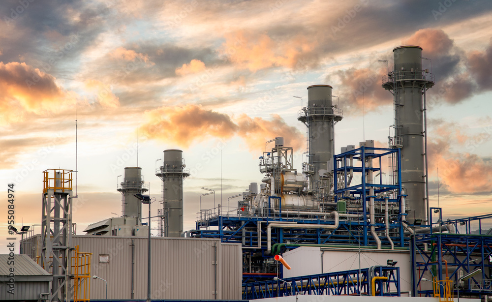 Natural Gas Combined Cycle Power Plant ,Gas turbine electrical power ...