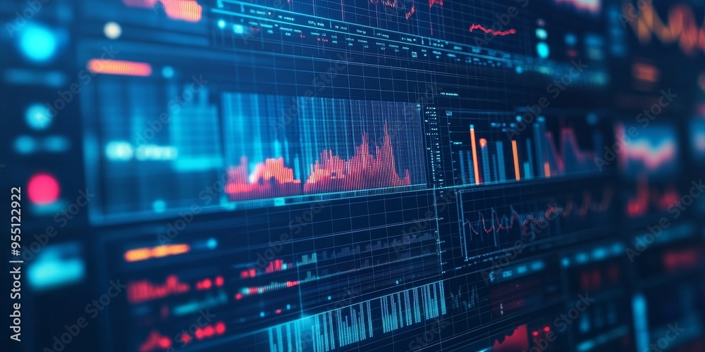 Close-up of a digital risk assessment tool with graphical risk ...