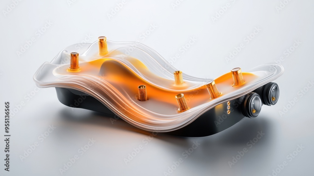 Conceptual design of a flexible EV battery that can be molded into ...