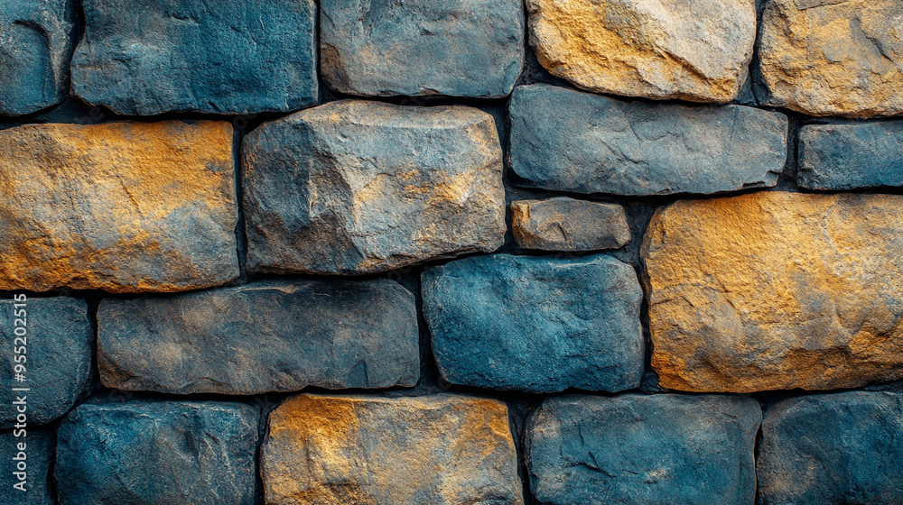 stone wall and rubble scattered, revealing ancient architectural ...