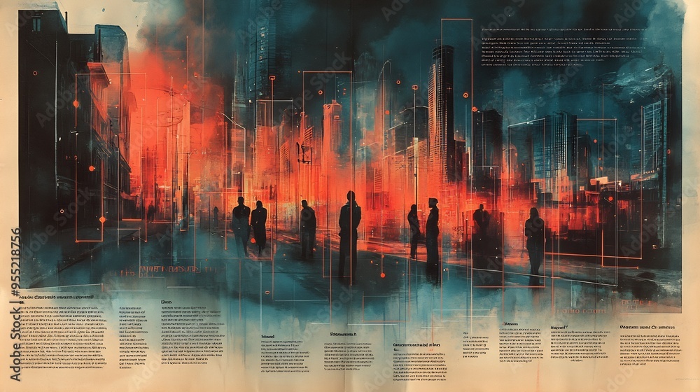 Illustrated mind map the integration of photography in graphic design ...