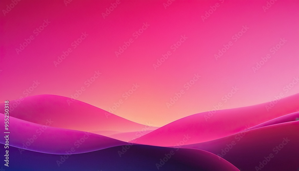 Abstract pink and gradient light background with studio backdrops ...