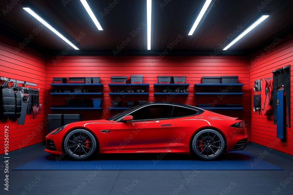 Garage compliance and safety are highlighted in a detailed illustration ...