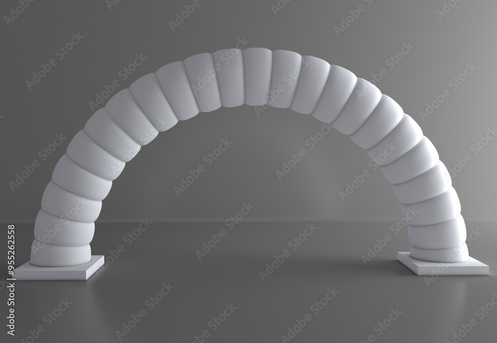 Inflatable arch. Advertising arch template. Suitable for events, races ...